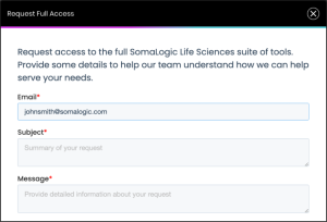 SomaScan Menu - SomaLogic